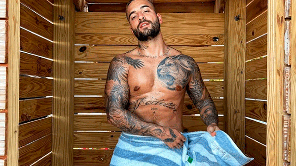 Así quedo el rostro de Maluma tras el ataque de su mascota | Diario ...