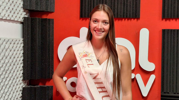 María Sol Indiveri y Lourdes Morales reinas de El Nihuil y Jaime Prats ...