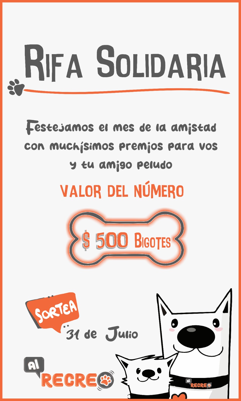 “Al Recreo” realiza una rifa solidaria para ayudar a gatos y perros | Diario Mendoza Sur ...